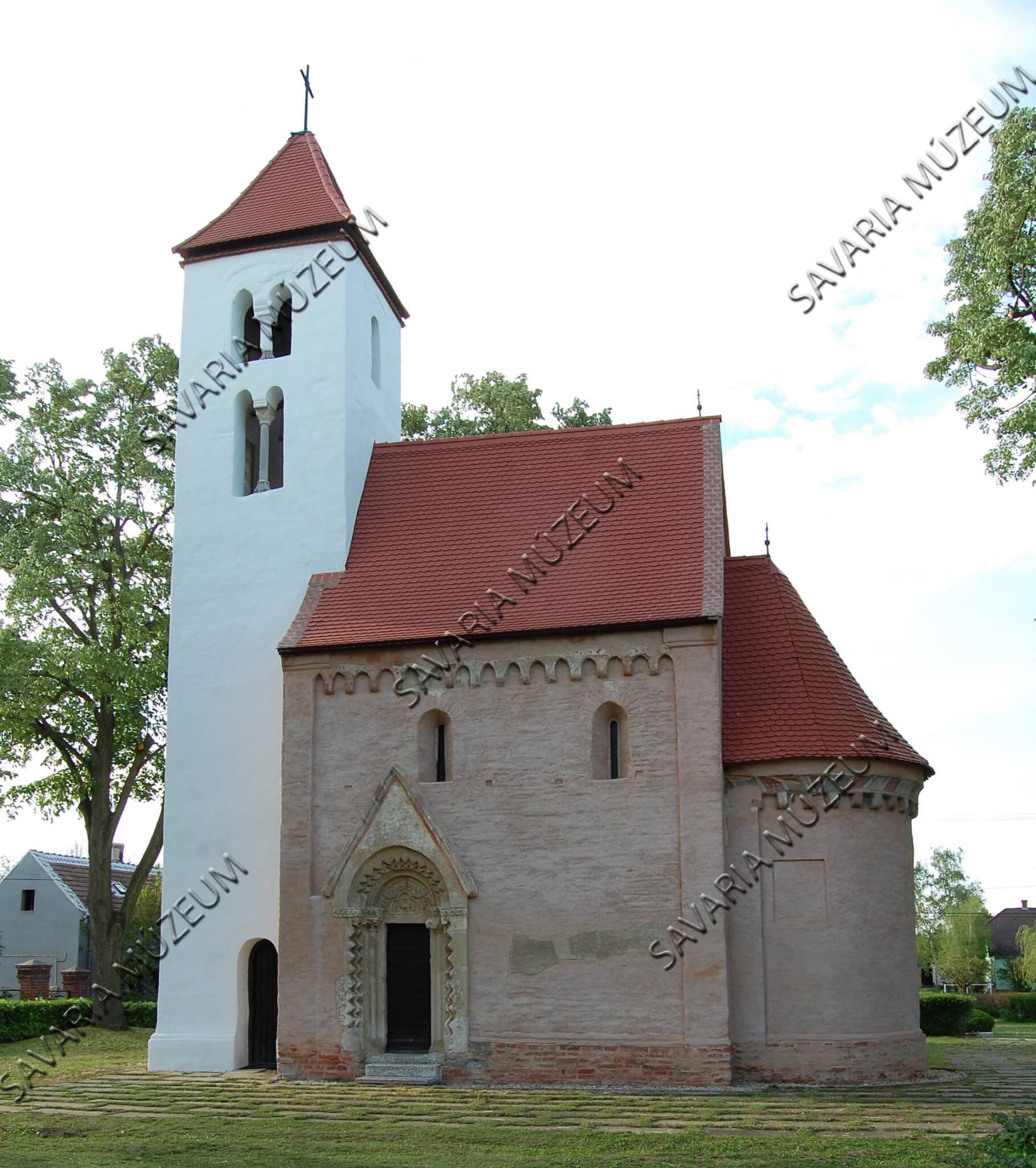 Román stílusú templom Csepeszkopácson – e-Documenta Pannonica